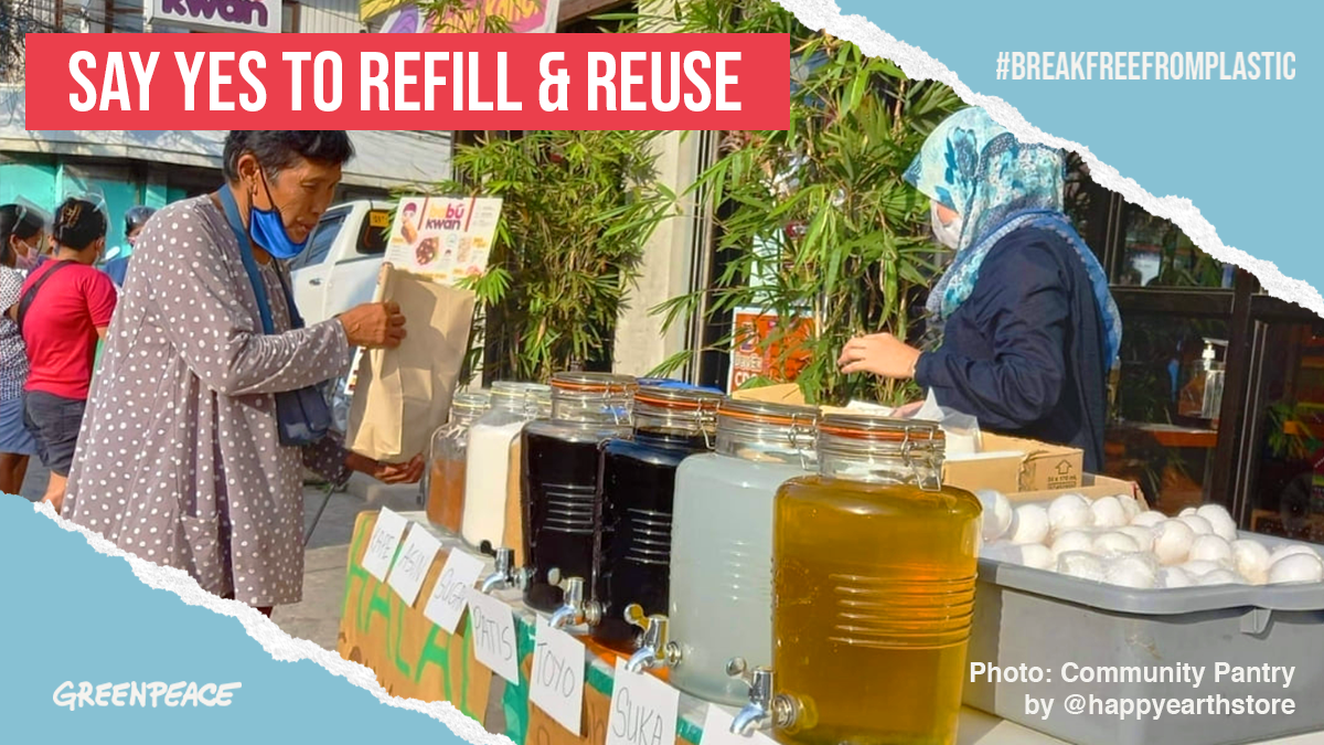 Reuse and Refill is the answer to the plastics crisis